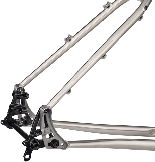 Bikeman: Salsa Fargo Ti Frameset - 29", Titanium, Raw, X-Large
