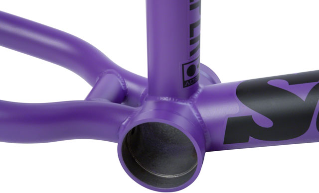 Bikeman: Sunday Street Sweeper BMX Frame - 21" TT, Pink/Purple