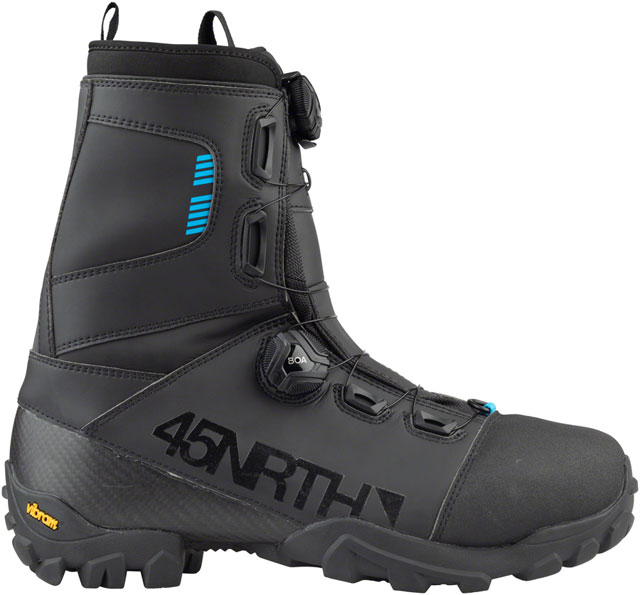 Bikeman: CC - 45NRTH Wolfgar Cycling Boot: BOA Closure, Black, Size 45 ...