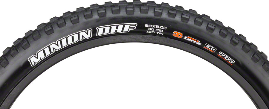 Maxxis Minion DHF 27.5 X 2.50 3c Maxx Grip Tire 60 TPI Bike for sale ...